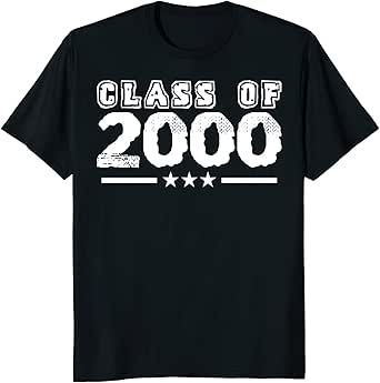 Amazon.com: Class of 2000 High School Reunion Funny Kids T-shirt: Clothing