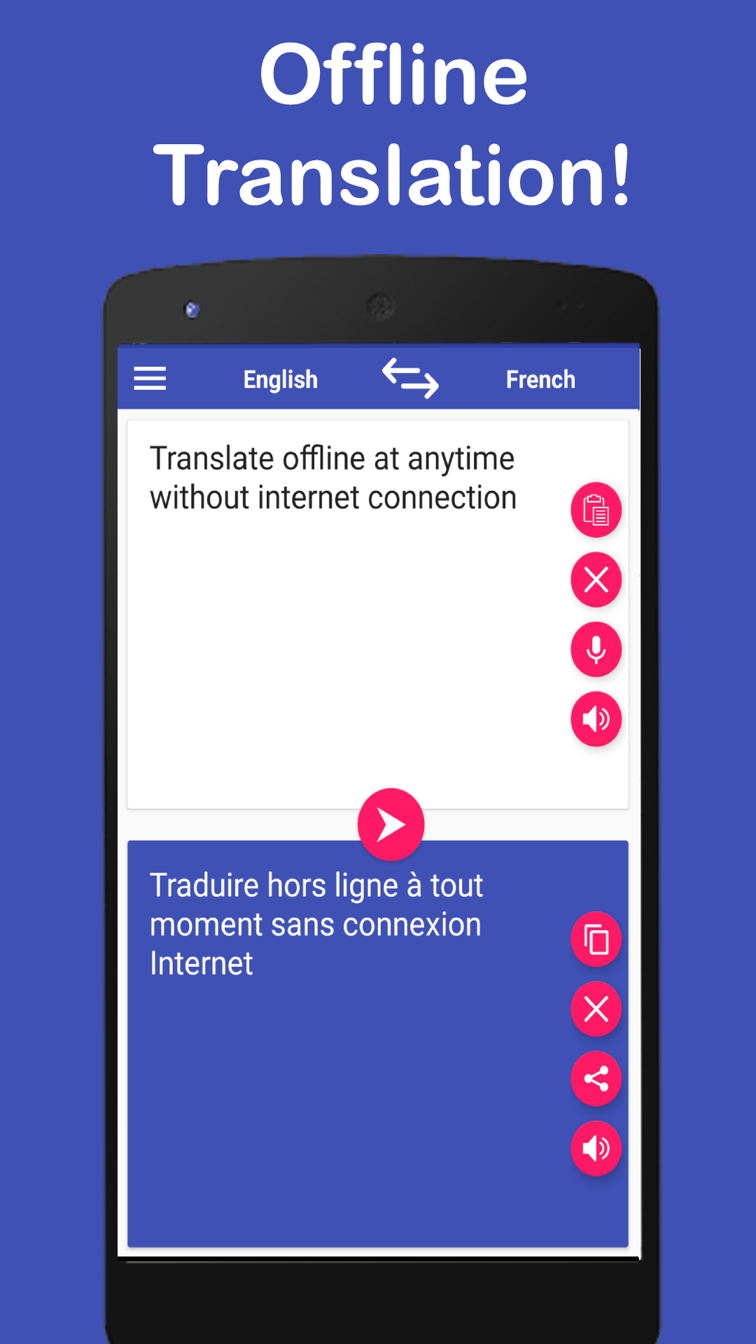 French English Translator - Offline Voice Translate:Amazon.com:Appstore ...