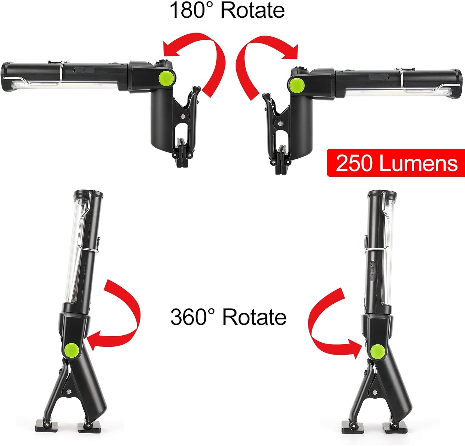 MXLEGNT Rechargeable Work Light,250 Lumens Led Inspection Lamp Workshop ...