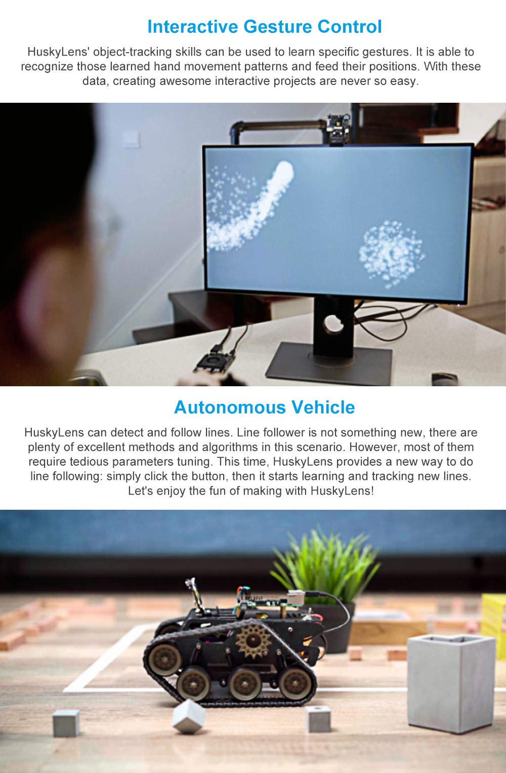Mua HUSKYLENS - an Easy-to-use AI Machine Vision Sensor/Smart Vision ...