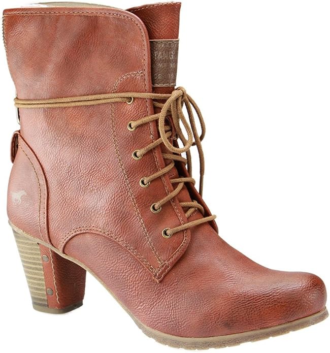 Mustang 1102504, Bottes Femme - Marron - Marron, 44 EU: Amazon.fr ...