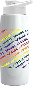Amazon.com : Gary Plastic Packaging Water Bottles Pride Gay Bisexual ...