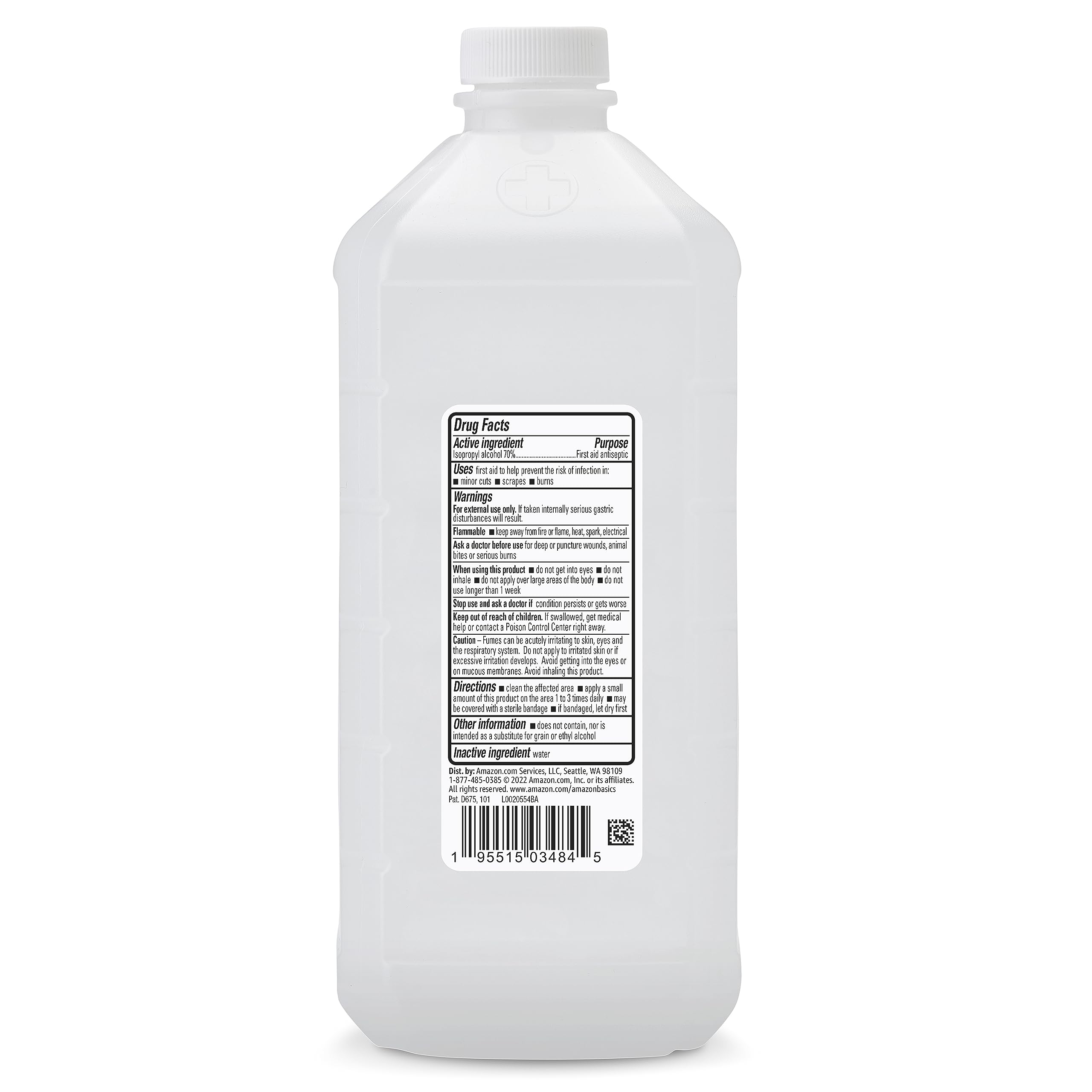 Mua Amazon Basics 70% Isopropyl Alcohol First Aid Antiseptic for ...