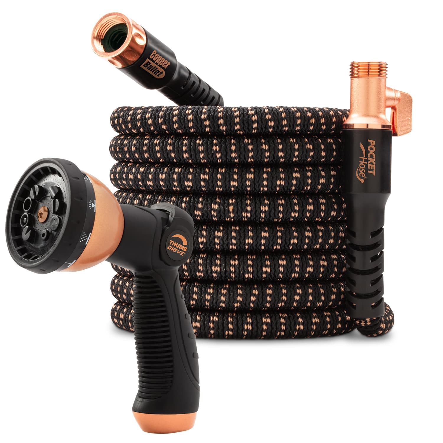 Garden Hose 100Ft - 2025 Upgarded Expandable Garden Hose W/10 Pattern