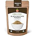 Amazon.com : SPICY ORGANIC Black Mustard Powder – 4 oz - Finely Ground ...
