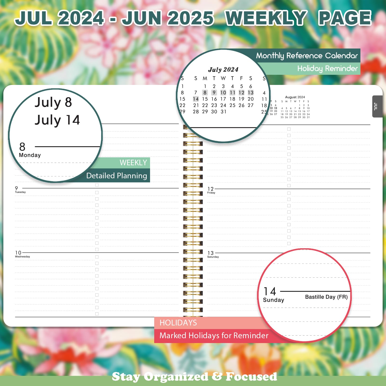 Mua 2024-2025 Planner - July 2024 - June 2025, Academic Planner 2024 ...