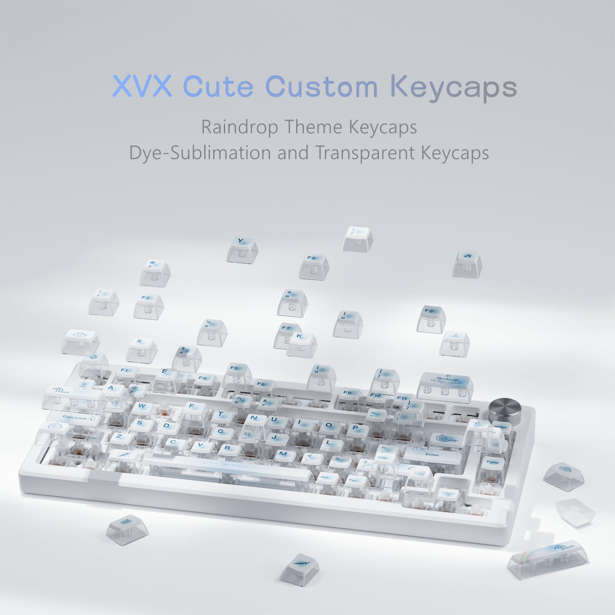 Mua XVX Pudding Keycaps - PBT Keycaps 116 Keys Dye-Sublimation and ...