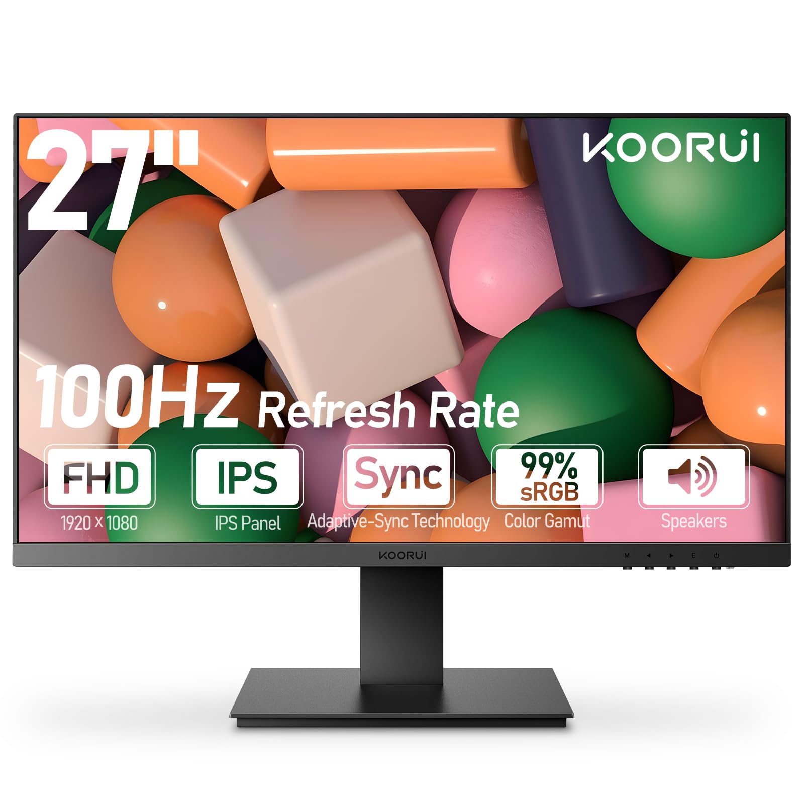 KOORUI 27N02 27" FHD 100Hz Monitor | Tech Audit TV