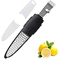 Amazon.com: Rainspire Lemon Zester Tool with Channel Knife, Stainless ...