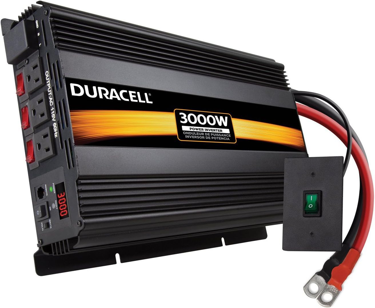 Amazon.com: Duracell 3000W High Powered Inverter: Automotive