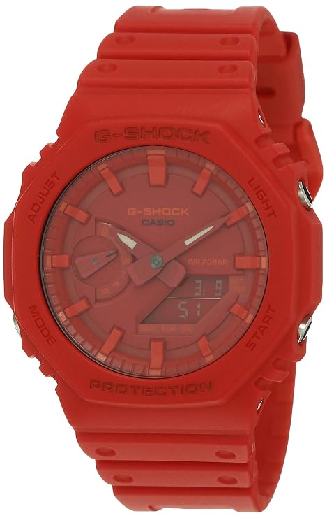 Buy Casio G-Shock Carbon Core Gaurd Analog-Digital Red Dial Men's Watch ...