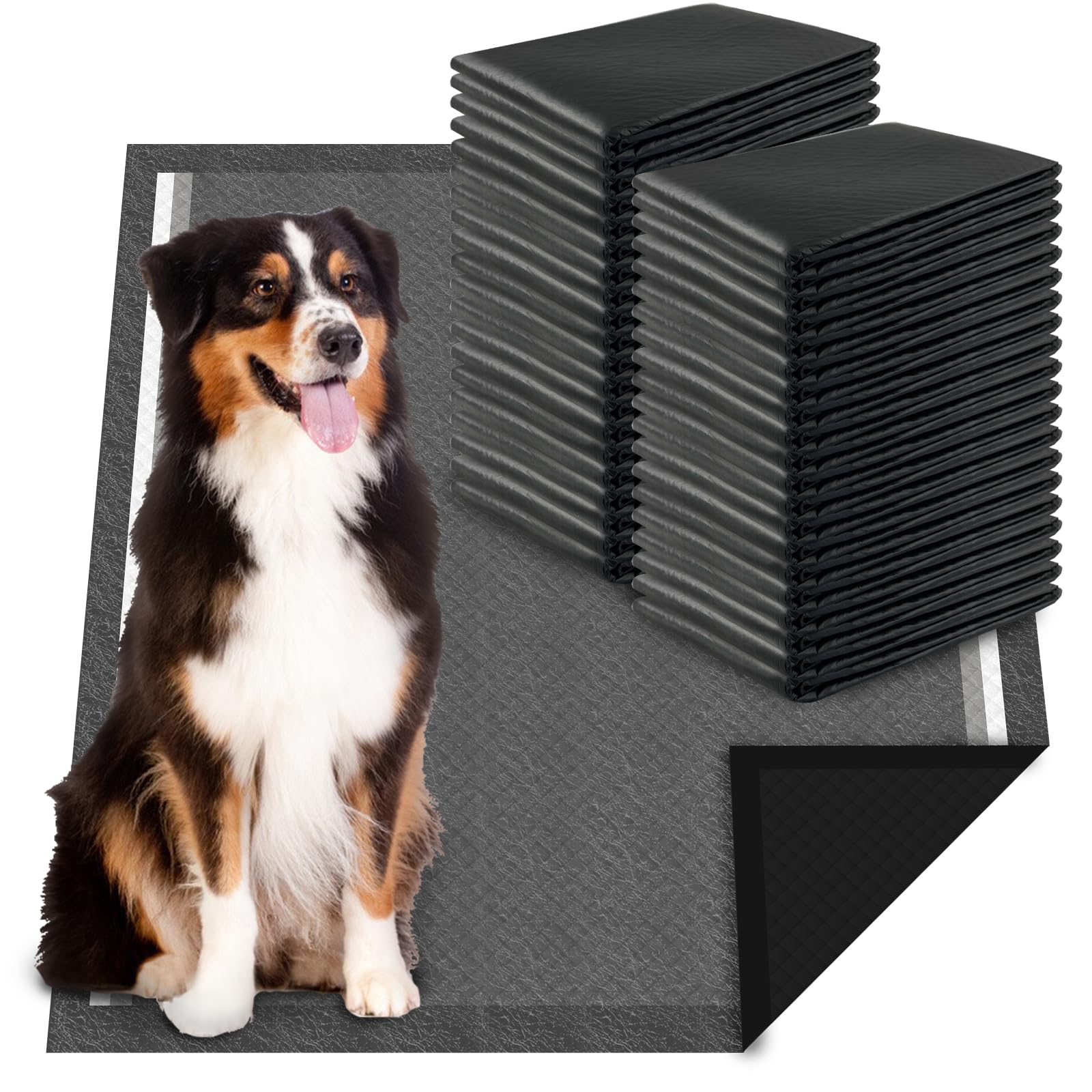 Dogcator Charcoal Puppy Pads Extra Large, Activated Charcoal Dog Pee ...