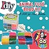 Animal Fun 8,000pc Fuse Bead Super Set- Complete Kit Features Templates ...