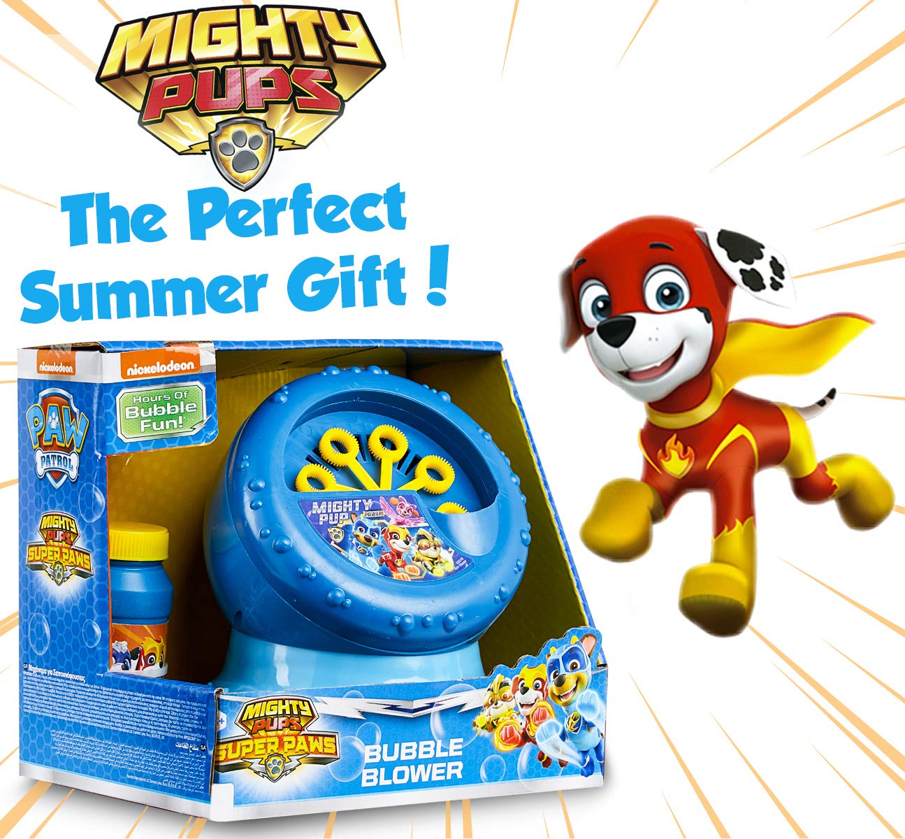 Paw Patrol Motorized Bubble Machine
