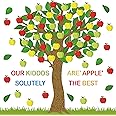Amazon.com: Pajean Apple Classroom Tree Bulletin Board Set Fall Apple ...