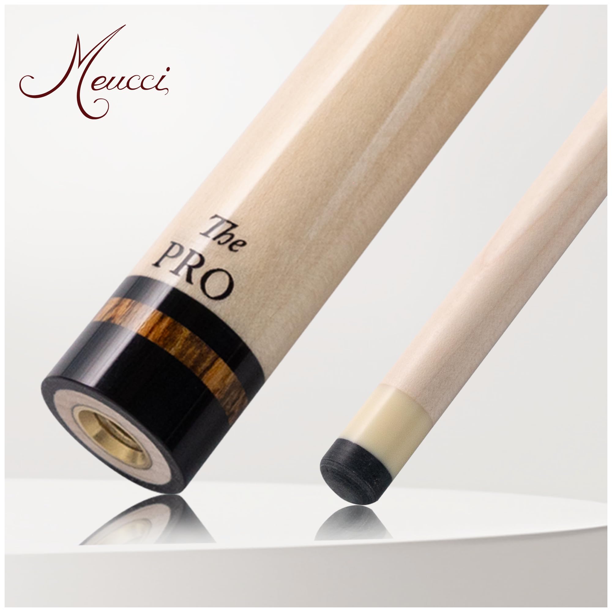 Mua Meucci Pool Cue - All Natural Wood with Rainbow Stain - Pool Stick ...