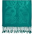 100% Dynasty Green Wool Scarf by Irish Designer Patrick Francis (67x15 ...