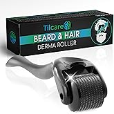 Amazon.com : Beard and Hair Ultra Wide Derma Roller (1Pack) by Tilcare ...