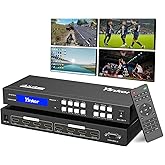 Amazon.com: PORTTA 4x4 HDMI Matrix 4K 60Hz 4:4:4, 4 in 4 Out Switch ...