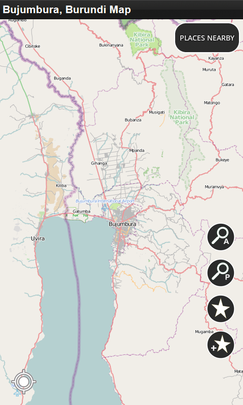 Bujumbura, Burundi - Offline Map : Amazon.com.au: Apps & Games