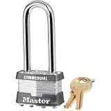 Master Lock 3DLH Outdoor Padlock with Key, 1 Pack - Keyed Padlocks ...