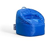 Amazon.com: Big Joe Milano Beanbag Chair Kid's Sapphire Smartmax ...