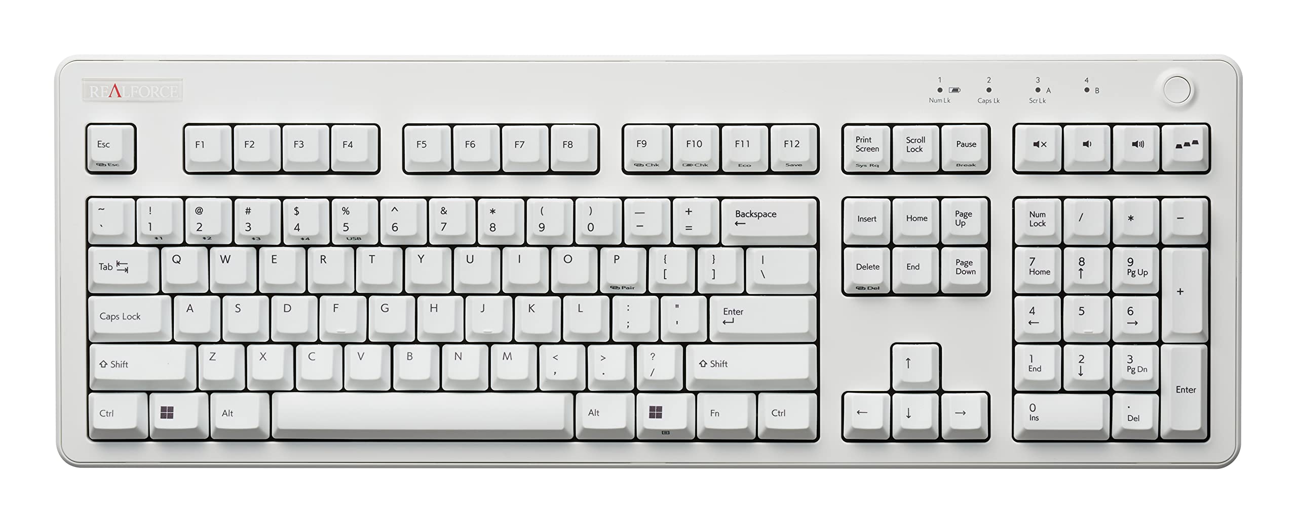 Mua REALFORCE R3 Keyboard Hybrid Full 45g English Layout White R3HB21 ...
