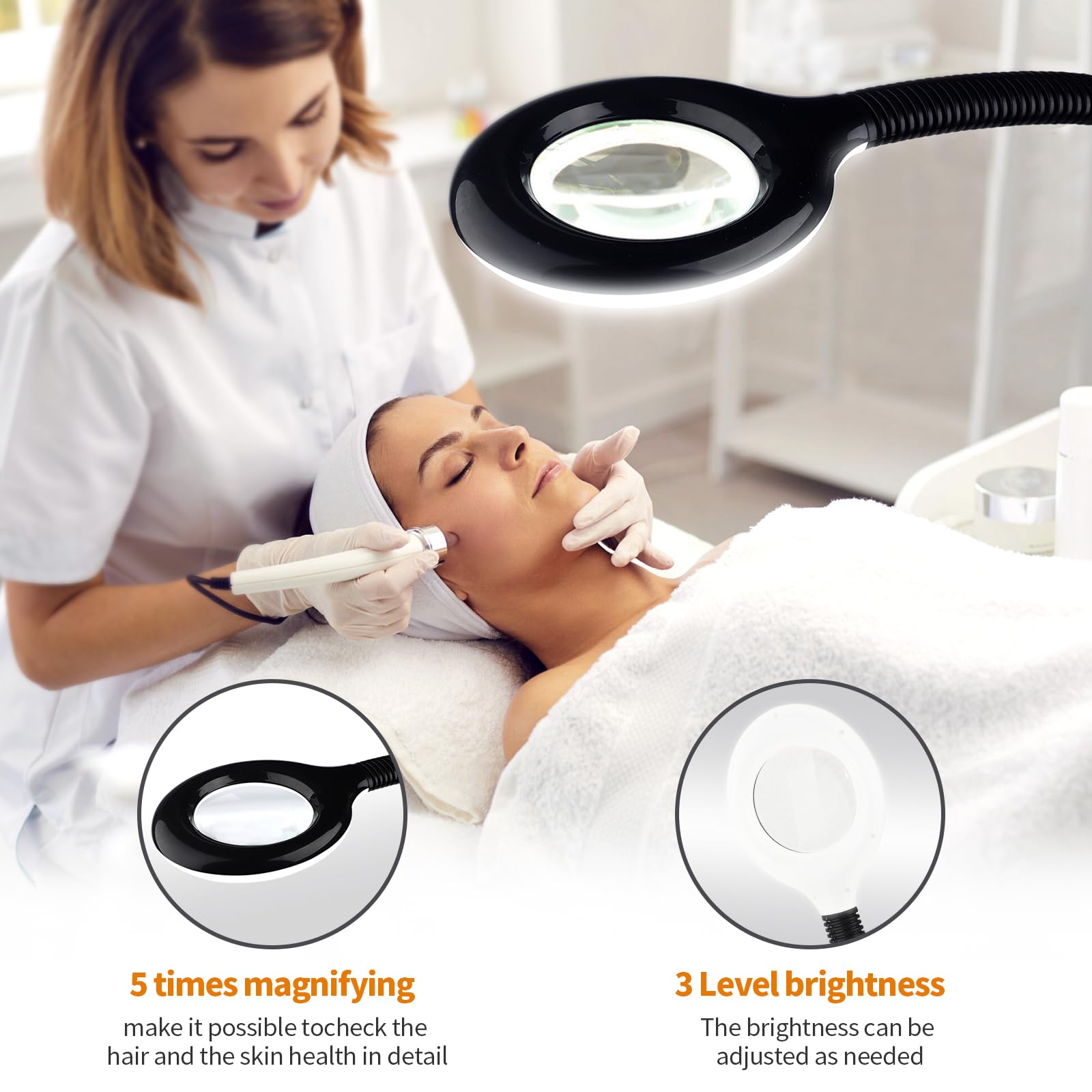 Mua Facial Steamer for Ozone Humidifier Atomizer Attach 5× Magnifier ...
