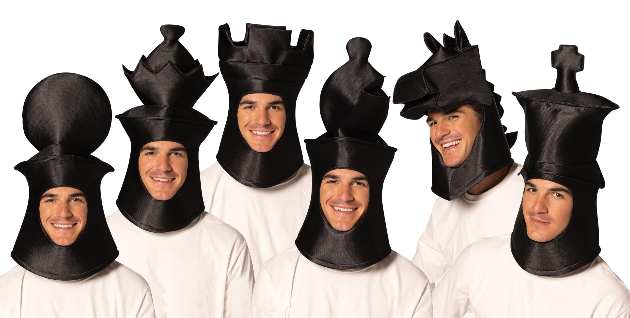 Rasta Imposta Ultimate Deluxe Black 6 Piece Chess Headpieces Bundle ...