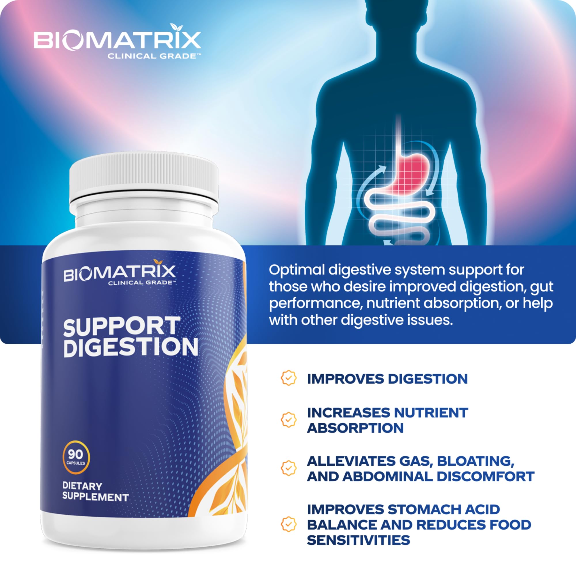 Mua Digestive Enzymes Supplement (90 Capsules) Support Digestion - with ...