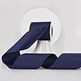 Amazon.com: MEEDEE Navy Blue Grosgrain Ribbon 3 Inch Grosgrain Hair ...