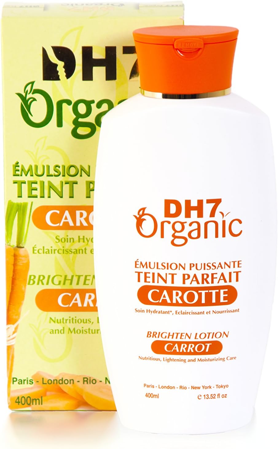 DH7 ORGANIC CARROT OIL PUISSANCE SKIN BRIGHTENING BLEACHING WHITENING ...