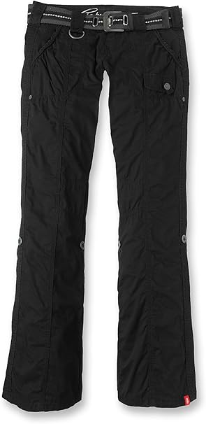 edc by Esprit Women's Cargo Trousers - Black - 16: Amazon.co.uk: Clothing