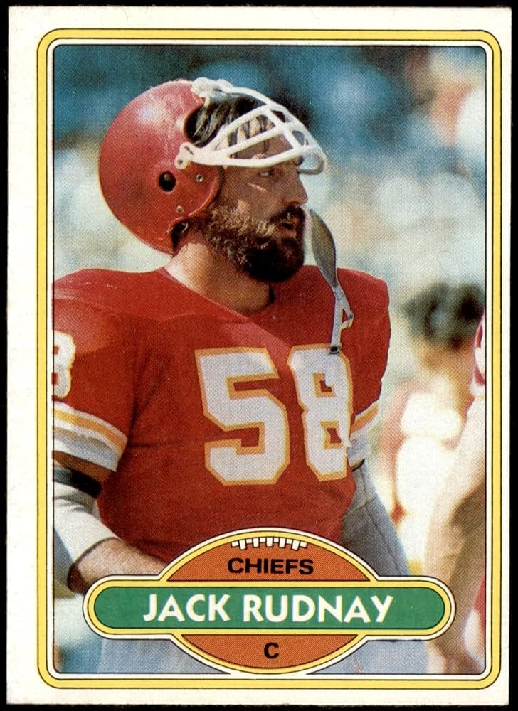 Amazon.com: 1980 Topps # 77 Jack Rudnay Kansas City Chiefs (Football ...