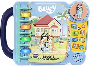 Amazon.com: VTech Bluey Bluey's Book of Games : Toys & Games