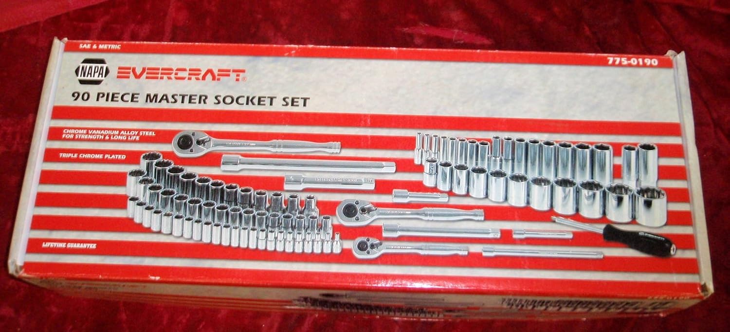 Amazon.com: Napa Evercraft 90 Piece Socket Set: Automotive