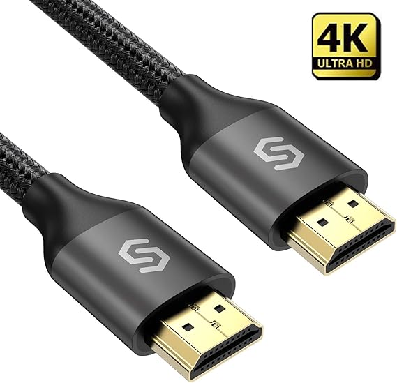 Syncwire HDMI Cable 2M/6.5ft HDMI Lead - 4K High Speed: Amazon.co.uk ...