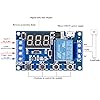 [2 Pack] DC 6-30V Timer Relay Programmable Delay Relay Module Cycle ...