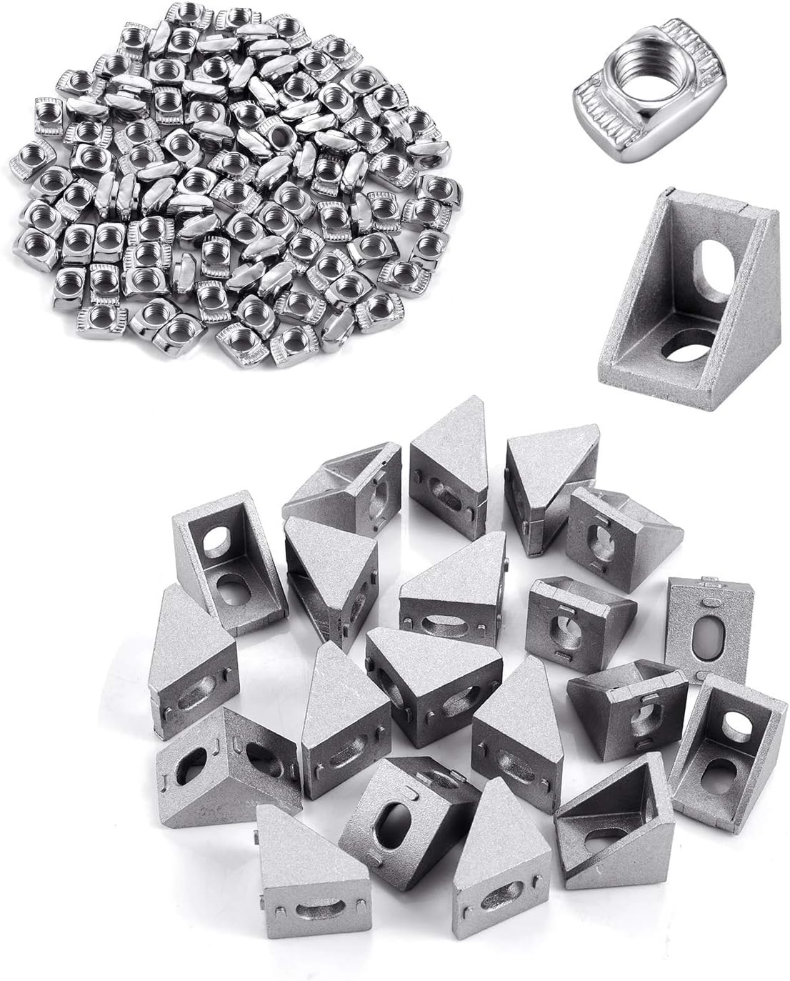 T-Nut Muttern M5 T Nutmuttern Nutenstein Winkel Hammerkopf ...