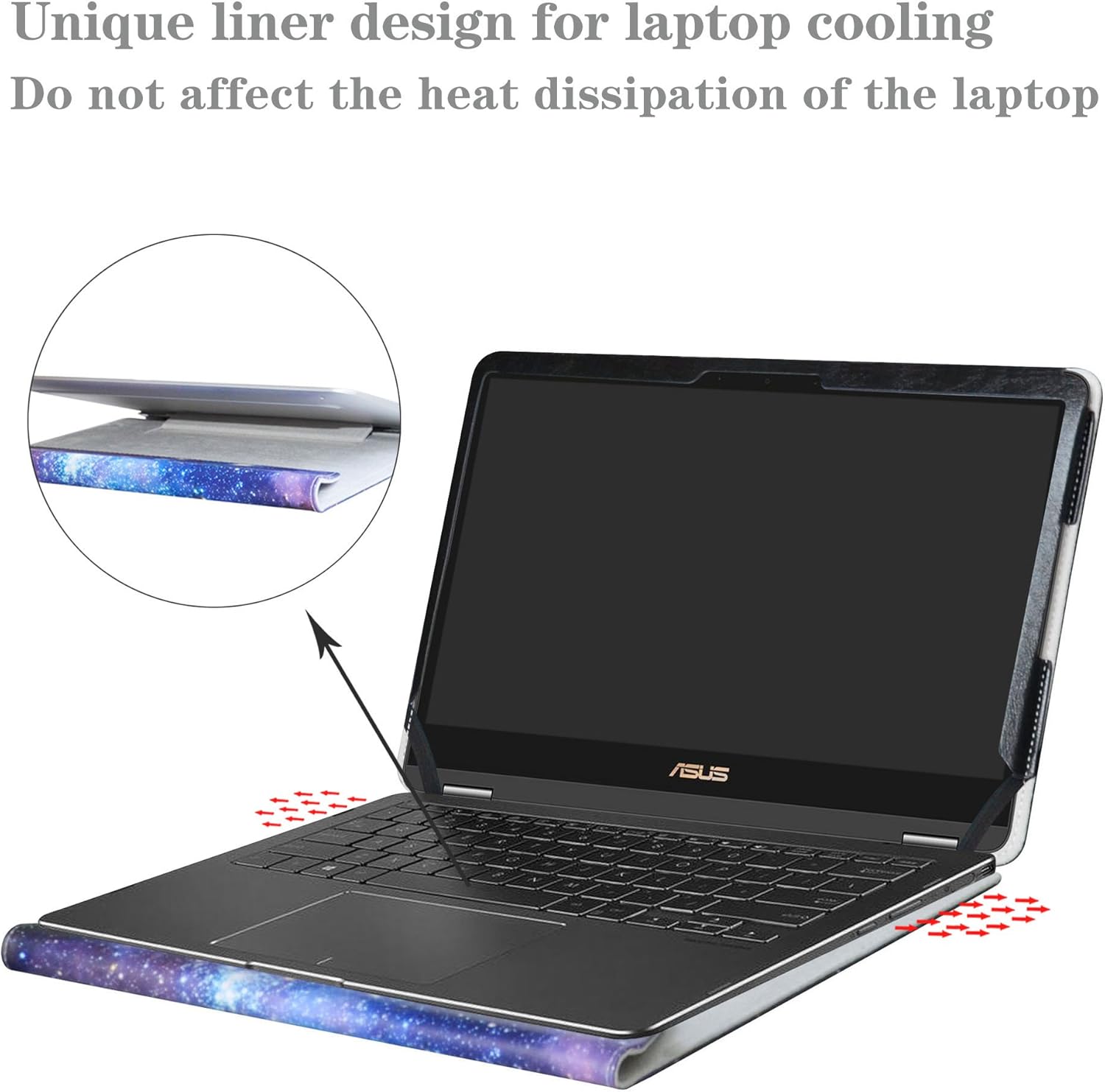 Alapmk Protective Case Cover For 13.3″ Asus Zenbook Flip S UX370UA ...