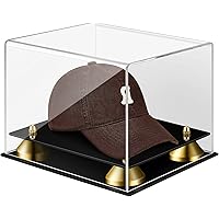 Amazon.com: Clear Acrylic Hat Display Case Baseball Football Cap ...