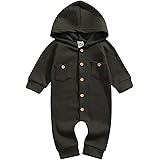 Amazon.com: Winter Newborn Baby Boy Girl Clothes Set Ribbed Outfits Unisex Infant Solid Cotton ...