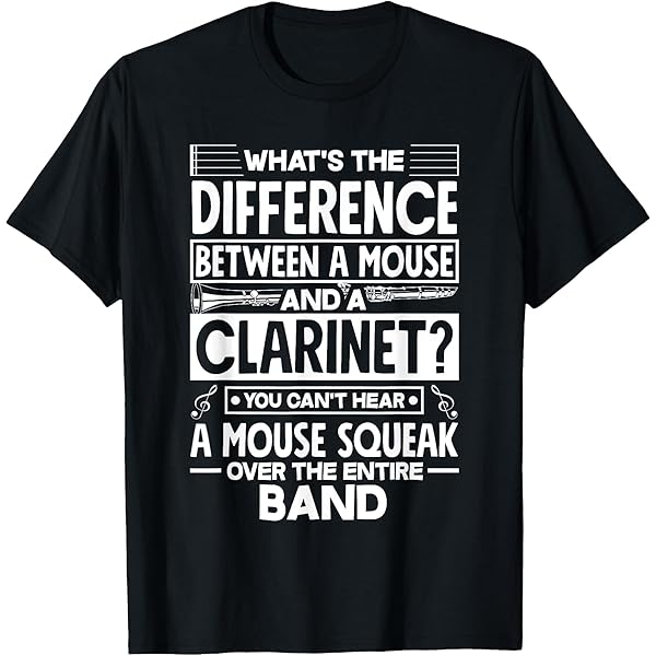 Clarinet Section Shirts For Marching Band Amazon.com: Clarinet Section