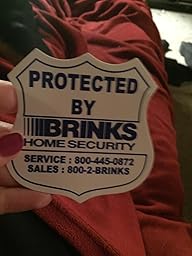 Amazon.com: 8 Home Security Stickers Window / Door Decals: Home Improvement