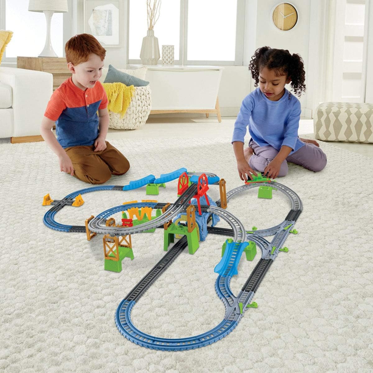 Thomas & Friends TrackMaster Percy Track 6 in 1 with Percy Motorized ...