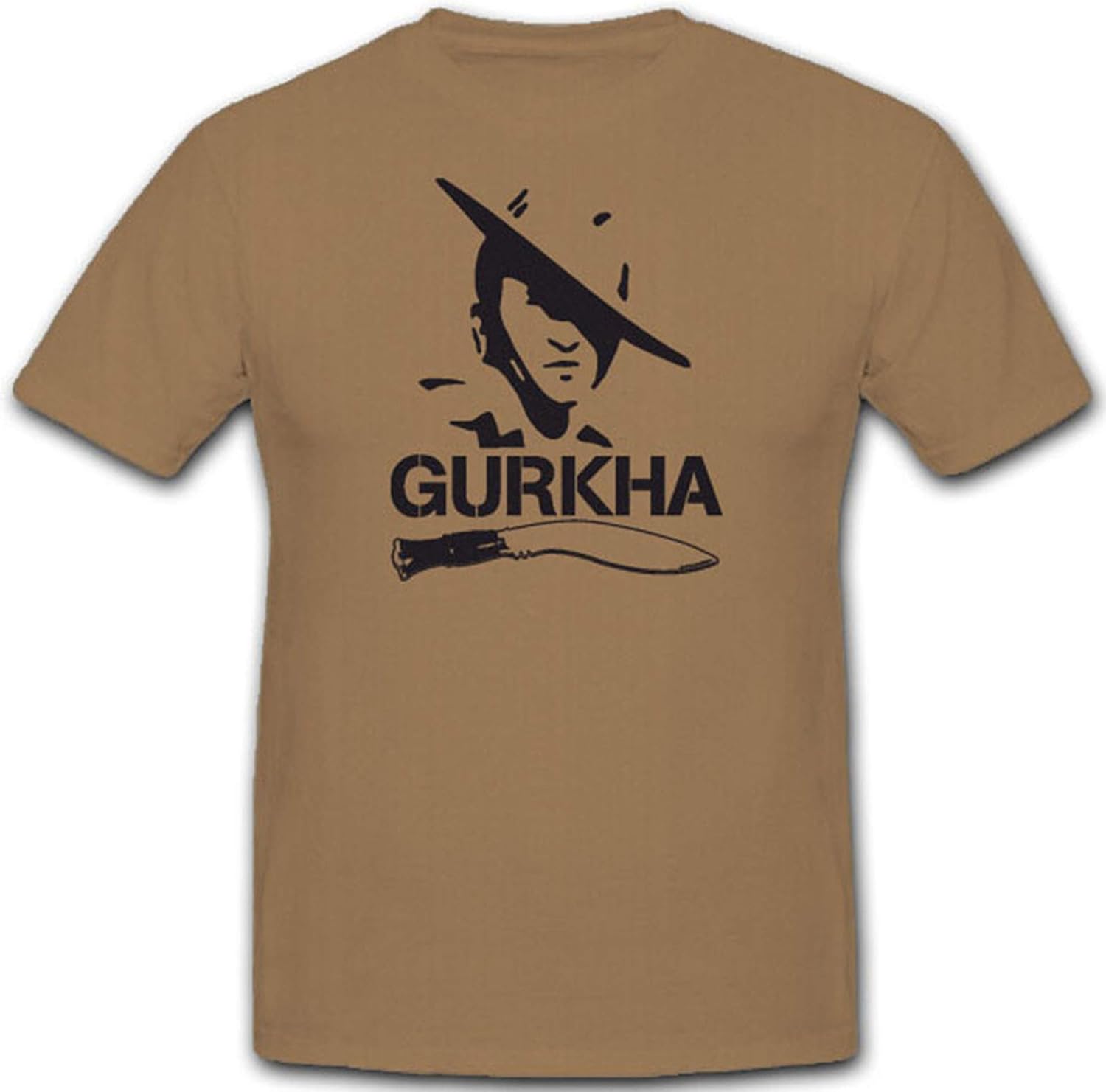 Gurkha Khukuri Soldier Weapon Legion Elite Soldiers T-Shirt #5498 ...