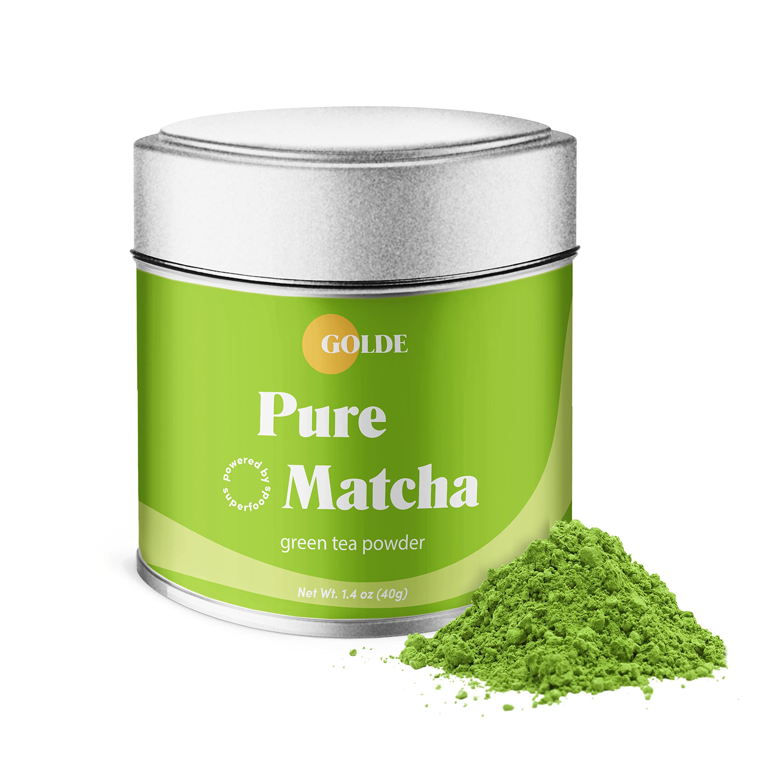 Mua GOLDE - Pure Matcha - Ceremonial Grade Matcha Powder - Organic ...