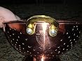 Amazon.com: Old Dutch Colander, 9", Copper: Copper Strainer: Home & Kitchen
