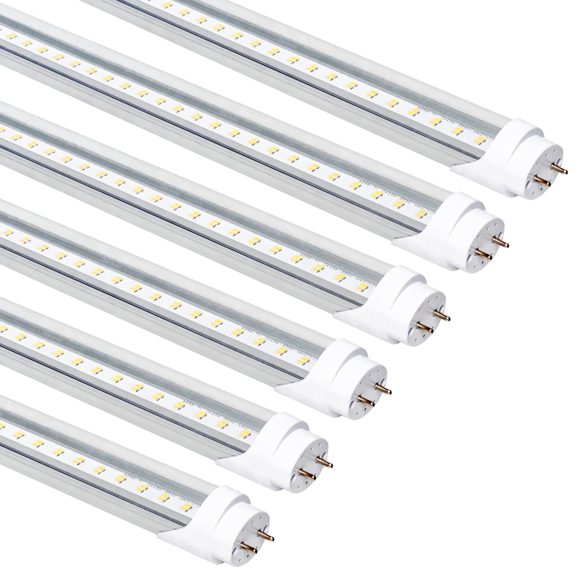 PARNOARCK Fluorescent Light Bulbs 48 inch,T8 LED Bulbs 4 Foot Type A+B ...