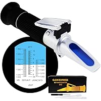 Amazon.com: Clinical Refractometer with ATC, Tri Scale Serum Protein/Urine Specific Gravity ...